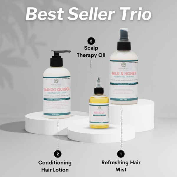 Best Seller Trio Natural Hair Kits – Nourish and Love Co.